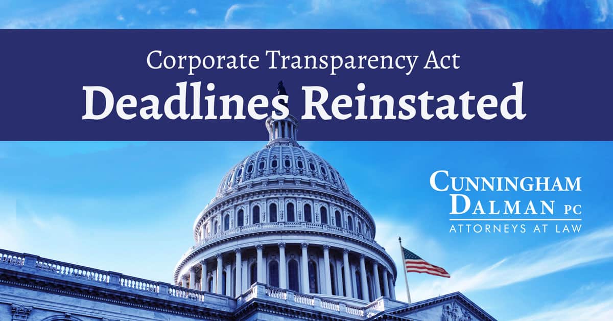 FinCEN Enjoined From Enforcing Corporate Transparency Act - Cunningham